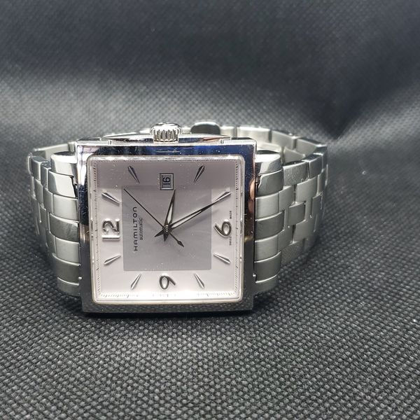Hamilton jazzmaster square on bracelet! rare bird. | WatchCharts ...