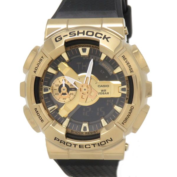 Casio G-SHOCK Digiana Metal Covered Men's GM-110G-1A Quartz G-Shock ...