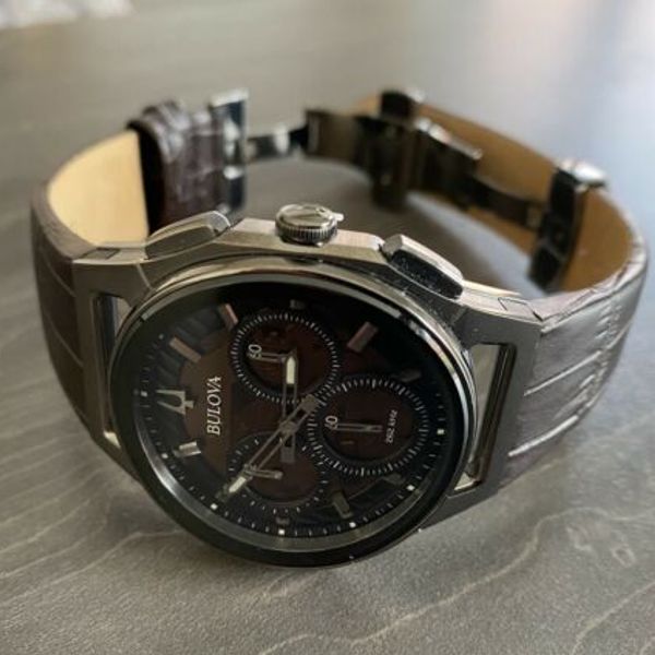 Bulova Curv Chronograph Mens Watch NEW RRP £749 | WatchCharts Marketplace