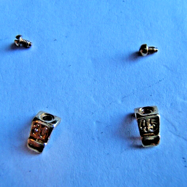 BREITLING 18K SOLID GOLD BEZEL RIDER TABS QUARTER HOUR #30 CHRONOMAT ...