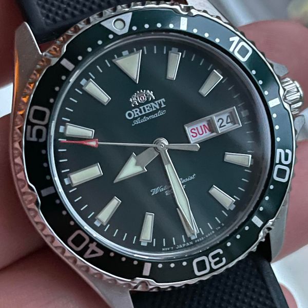 [WTS] Orient Kamasu Green | WatchCharts