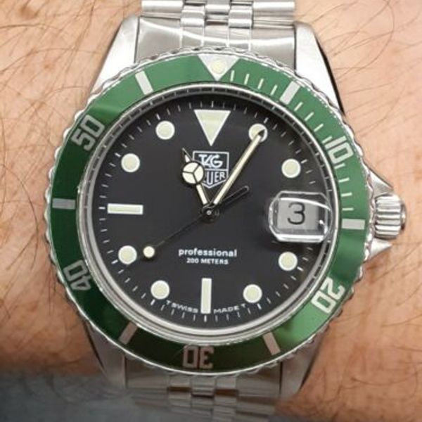 ⌚️Vintage,Men's Tag Heuer 1000 Submariner 50th Anniversary Dive Watch ...