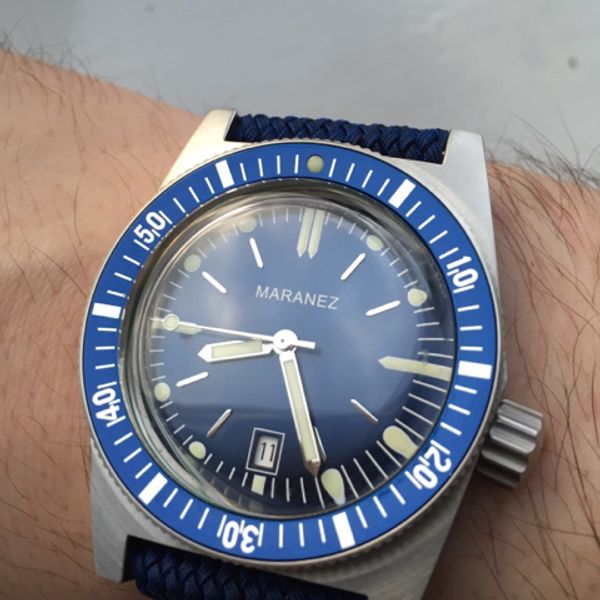 FS: Maranez Kata.Boxed.Gorgeous Blue Dial.UK Seller | WatchCharts ...