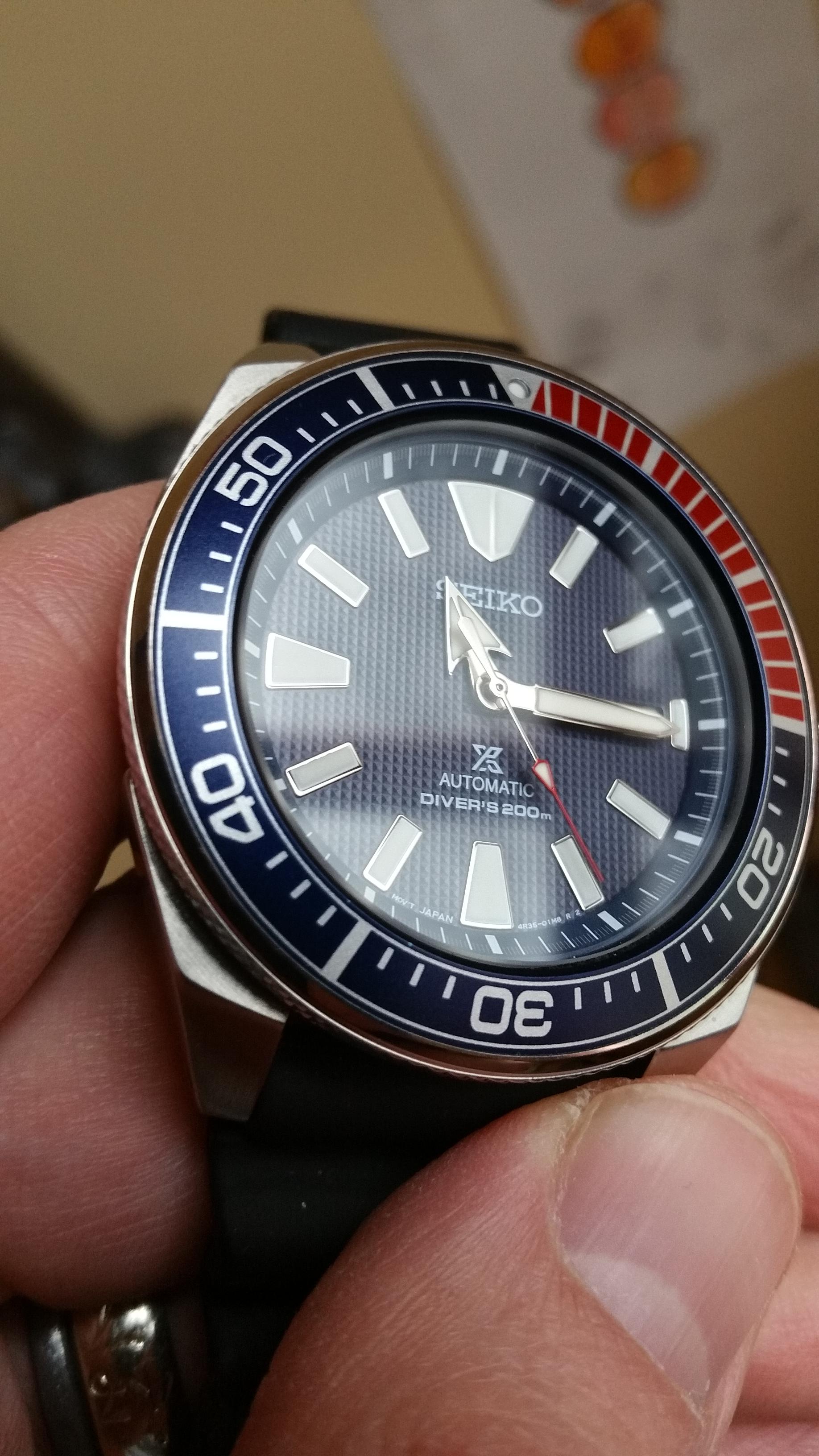 FS: Seiko Samurai SRPB53 (SOLD) | WatchCharts