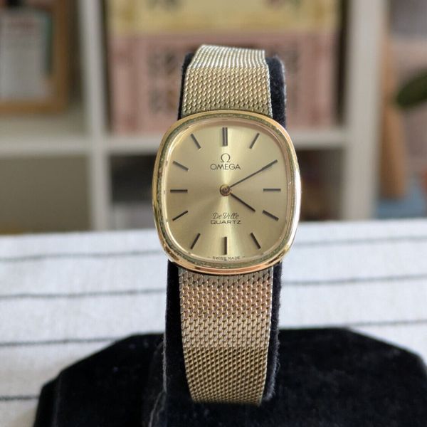 Montre OmÃ©ga de ville quartz Femme - dress watch - pile neuve - cal ...