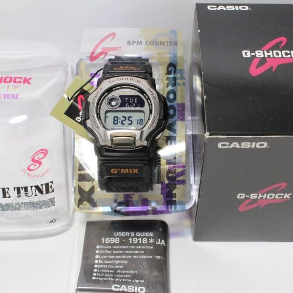 CASIO vintage DWM-100 G'MIX GROOVE TUNE G-SHOCK | WatchCharts Marketplace
