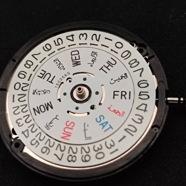 SEIKO AUTOMATIC MOVEMENT CAL NO 7S26A CROWN AT-3 O'CLOCK DAY/DATE ON-3 ...