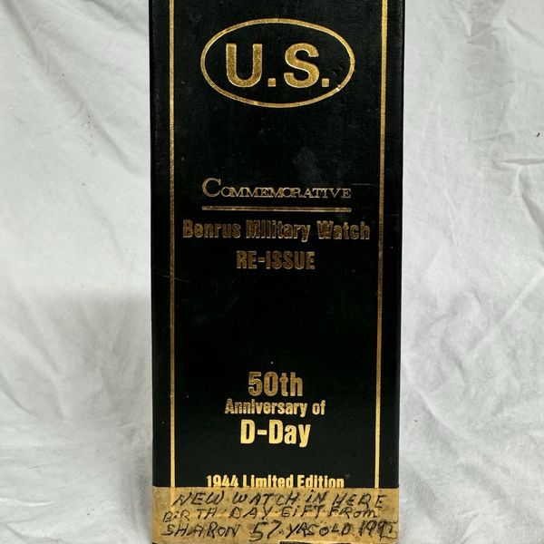 Benrus MIL-W-46374 General Purpose Military Reissue Wristwatch 50th ...