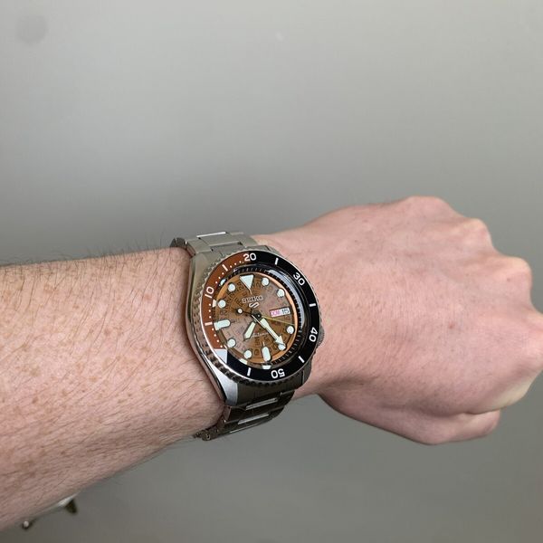 Seiko 5 Sports Transparent Dial SRPJ47 | WatchCharts Marketplace