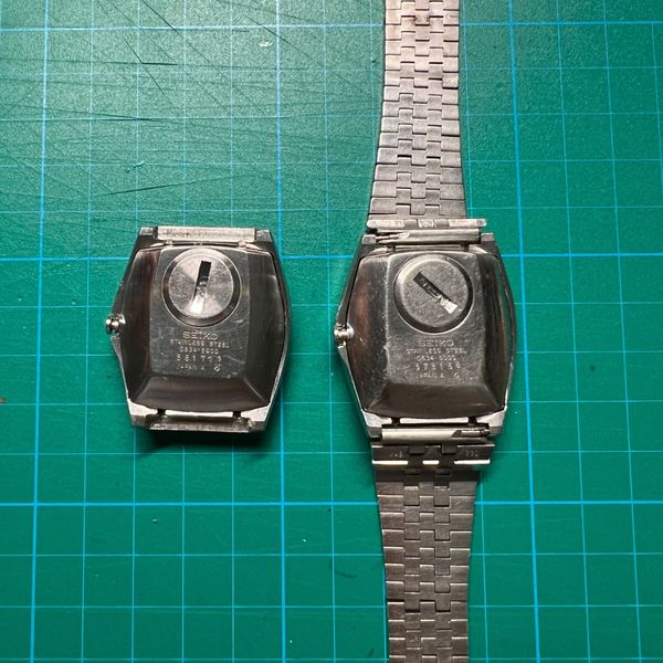 WATCH DIGITAL CHRONOGRAPH SEIKO 0634-5000 QUARZ LC JAPAN NOT WORK for ...