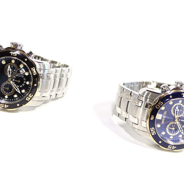 INVICTA | Set of 2 Pro Diver 48mm Quartz Bracelet Watch Blue/Black ...
