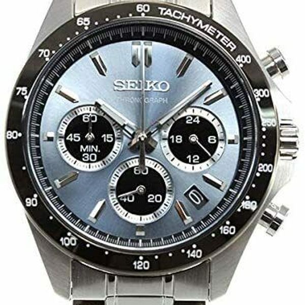 Seiko Spirit SBTR027 Chronograph Quartz Men's Watch Stainless Steel ...