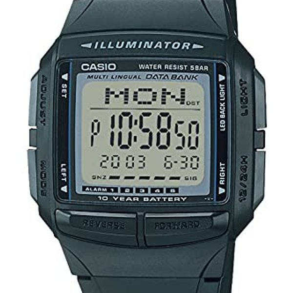 [Casio] Watch Casio Collection DB-36-1AJH Men's Black | WatchCharts ...