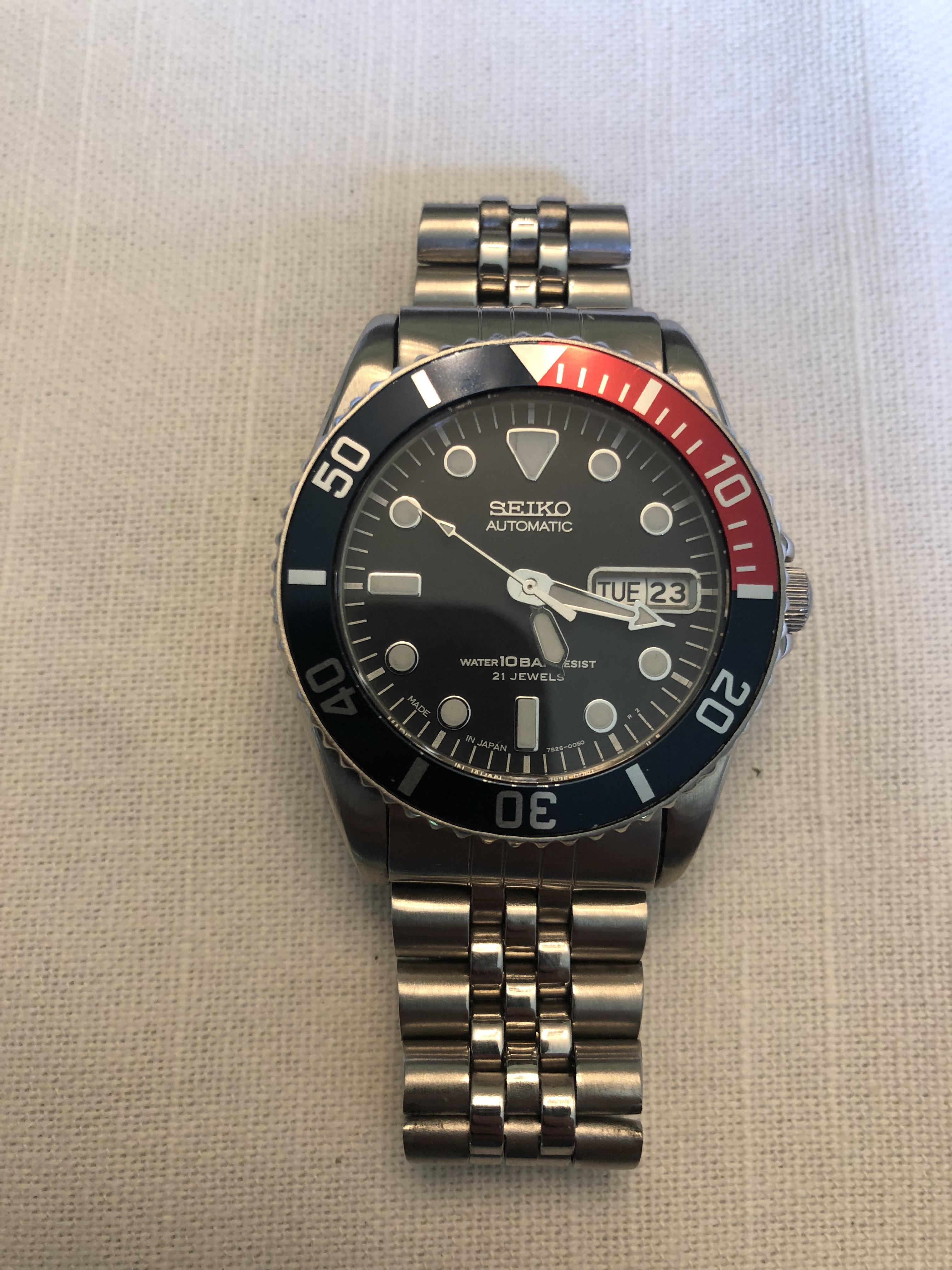 [WTS] Seiko SKX033 mini-pepsi | WatchCharts