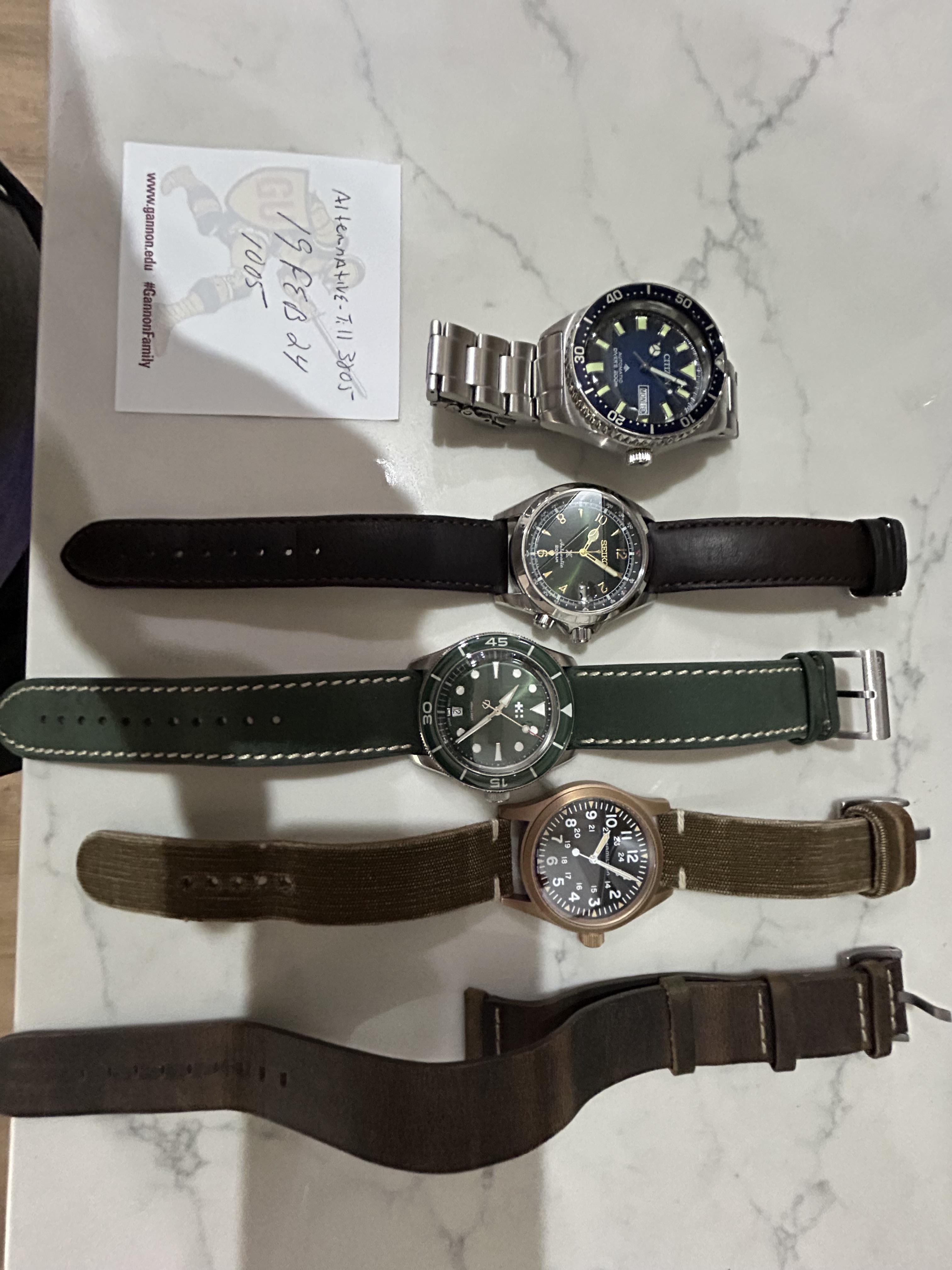 [WTS] Thinning the collection / Hamilton Khaki Field Mechanical Bronze ...
