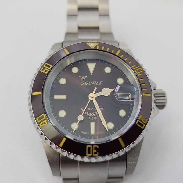SOLD ***Excellent Condition*** Squale 20 ATMOS Root Beer Ceramic - 1545 ...