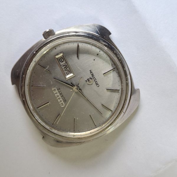 Citizen Crystron quartz Vintage 8620 Parts | WatchCharts Marketplace