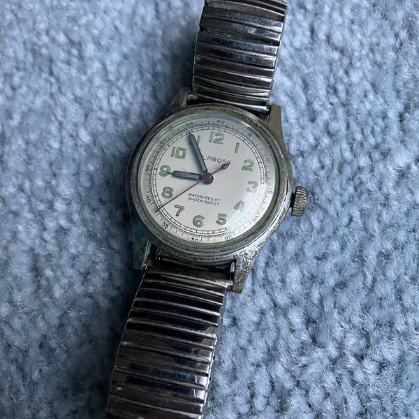ENICAR Alprosa 17j Waterproof Shock Resistance Swiss Watch WW2 ...