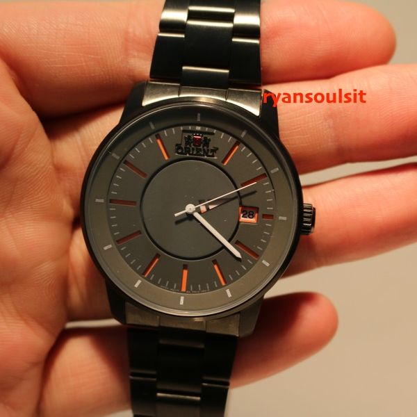 FS: Orient Disk Black Watch Full Set | WatchCharts Marketplace