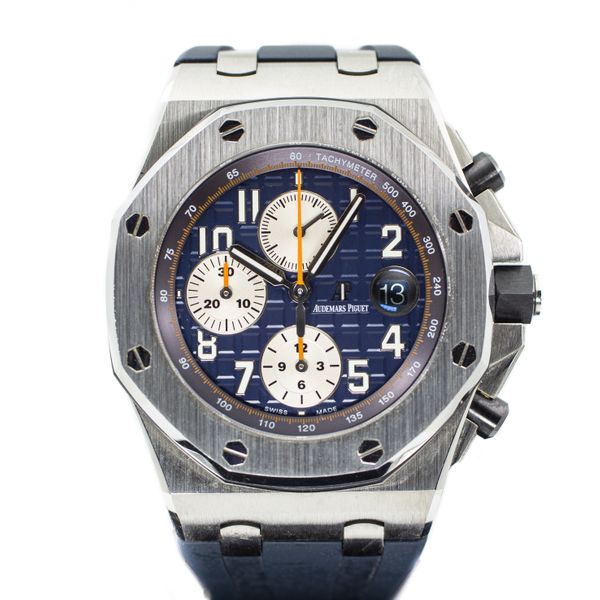 Preowned Audemars Piguet ROO Chronograph "Navy" Ref: 26470ST.OO.A027CA ...