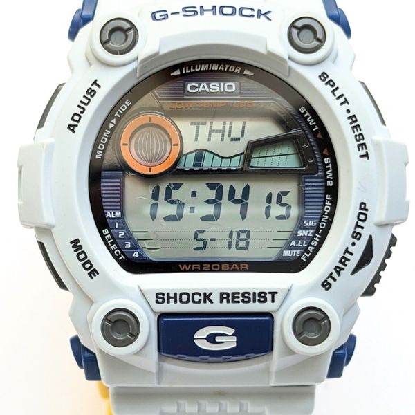Casio G-Shock Men's Watch G-Rescue Series G-7900A Tide and Low ...