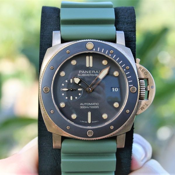 FS: Panerai PAM 968 Submersible BRONZO 3 Days 47MM | WatchCharts ...