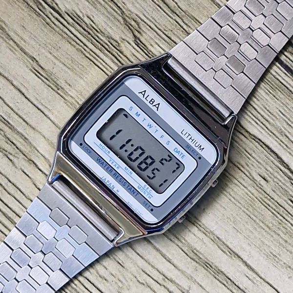 1986 Seiko Alba Vintage Digital Watch | WatchCharts Marketplace