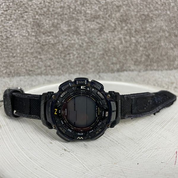 Casio Pathfinder Wristwatch 3246 PAG-240B Stainless Steel Black ...