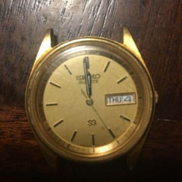 VINTAGE SEIKO DAY DATE QUARTZ WATCH 8223-8080 FOR PARTS | WatchCharts Marketplace