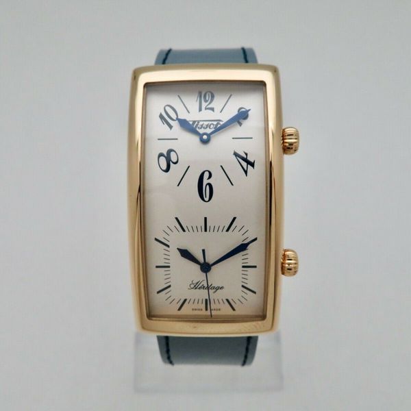 Tissot Heritage Dual Time Quartz Wristwatch Swiss Made Unisex Box ...