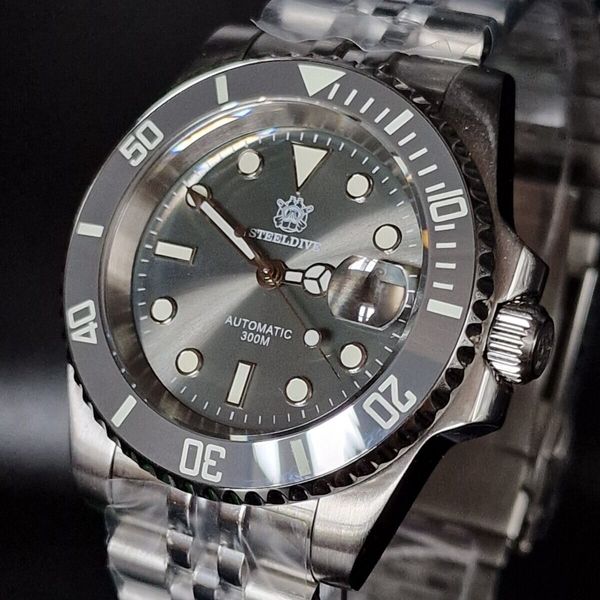 Seiko NH35 Automatic Military Dive Watch - Steeldive SD1953 | WatchCharts Marketplace
