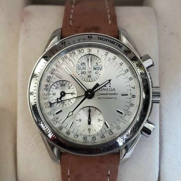 OMEGA SPEEDMASTER 3523.30 AUTOMATIC CHRONOGRAPH TRIPLE DATE - BOX AND ...