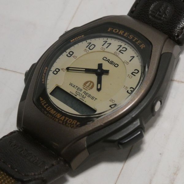 Vintage Casio Forester Illuminator Quartz Watch FT-600W | WatchCharts ...