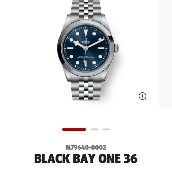 February 2025 TUDOR Black Bay One 36mm Blue Dial M79640-0002 retails Â£ ...