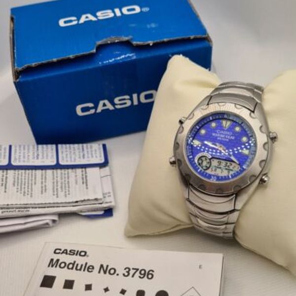 Casio Marine Gear MRP-701 Diver Watch Tide & Moon FULL SET | WatchCharts
