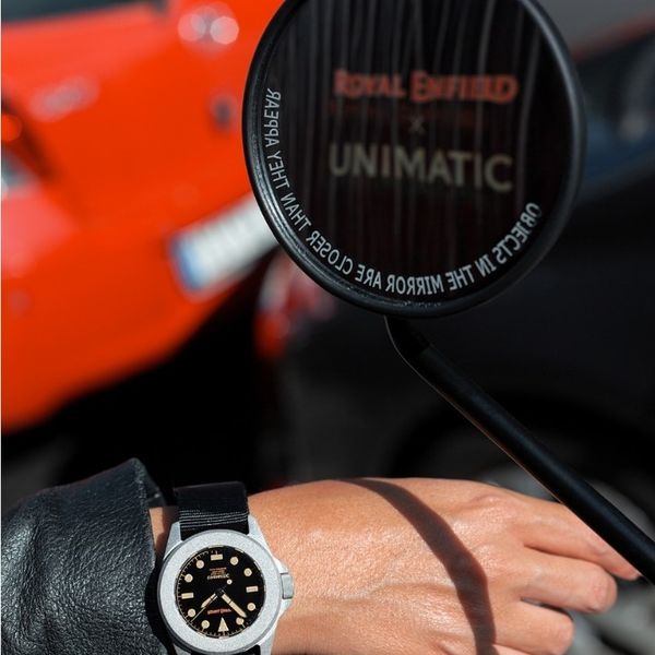 Unimatic x Royal Enfield collab U4-RE | WatchCharts Marketplace