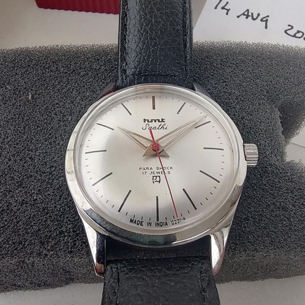 [WTS] HMT Saathi Silver Sunburst | WatchCharts