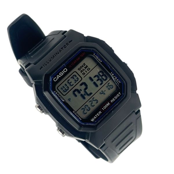 CASIO Illuminator Digital Watch W-800H-1AVES – Classic Black Strap ...