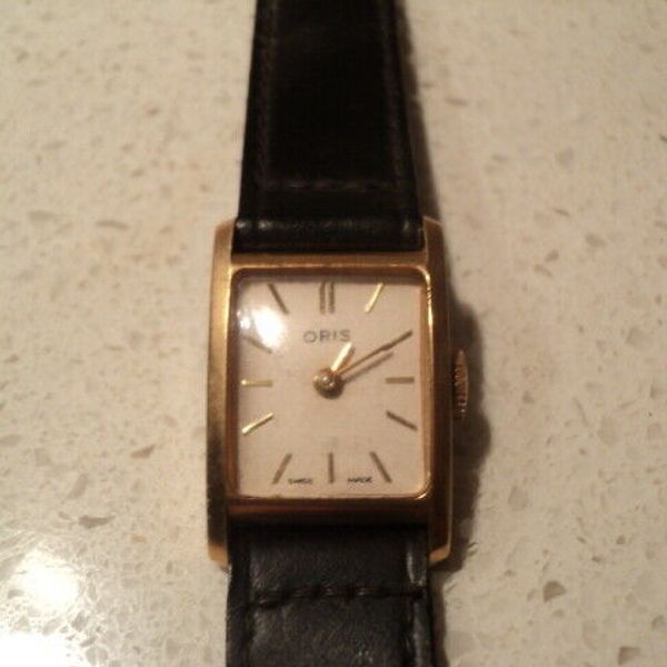 Vintage Oris gold plated dress watch | WatchCharts Marketplace