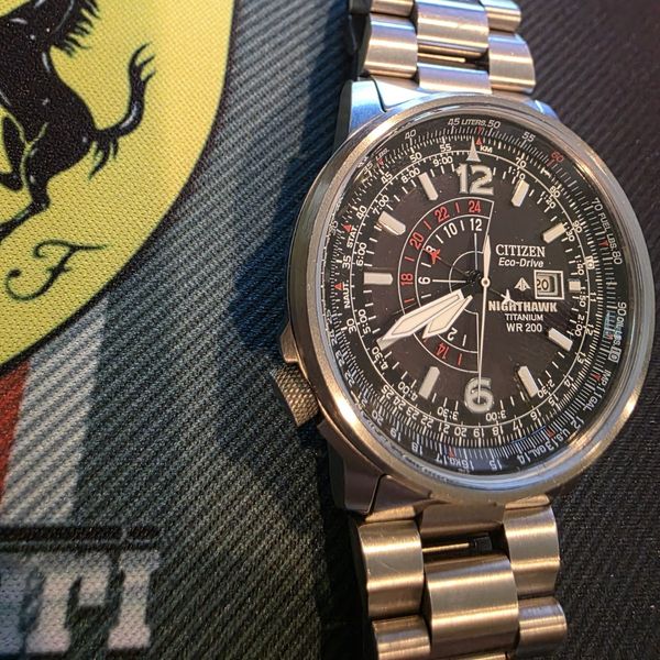 Citizen Promaster Air Nighthawk BJ7000-52E Eco-Drive Pilot Watch ...