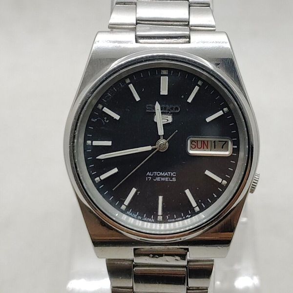 Seiko 5 Automatic Mens Watch Vintage (7009) | WatchCharts Marketplace