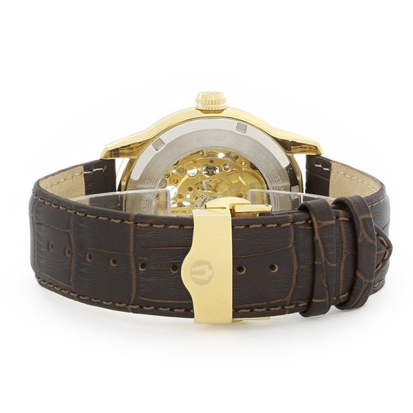 Bulova Sutton Men's Skeleton Subdial Automatic Watch 97A138 ...