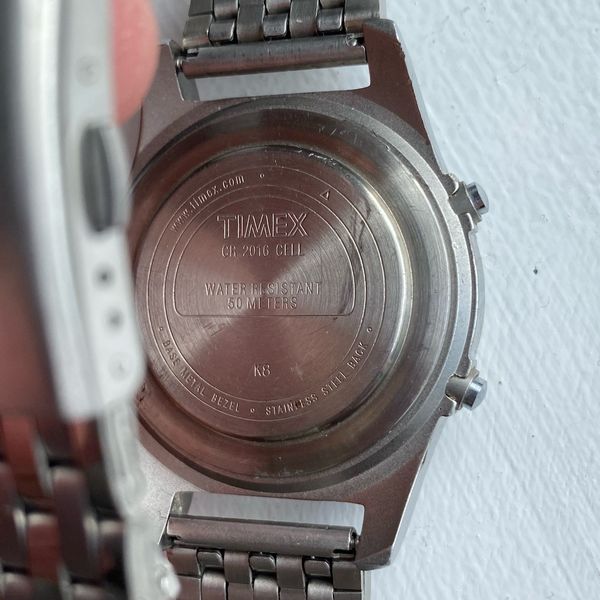 TIMEX EXPEDITION INDIGLO WR50 Analogue Digital QUARTZ WHITE DIAL MEN ...