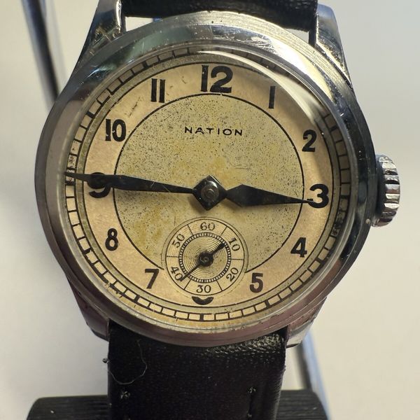 *Rare* Vintage WWII Seiko Seikosha "Nation" Japanese Military Watch ...