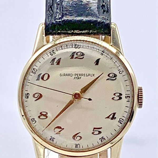 GIRARD-PERREGAUX: 14K SOLID GOLD VINTAGE MEN'S WATCH | WatchCharts