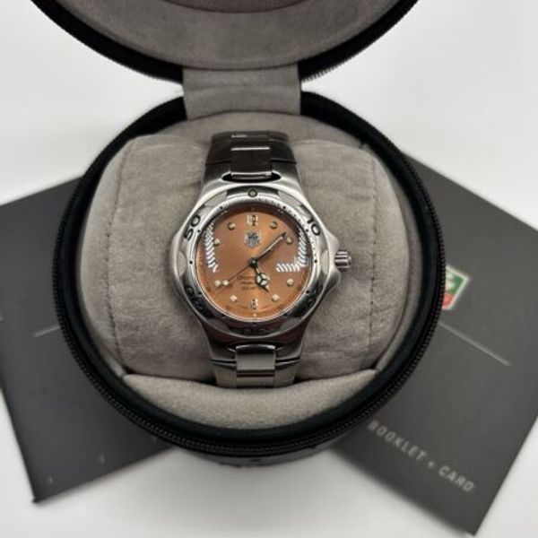 TAG Heuer Kirium WL5214 Chronometer 200M Automatic, Copper/Salmon Dial ...