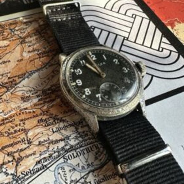 Rare German Military Watch GLYCINE DH, 1940s Wehrmacht | WatchCharts ...