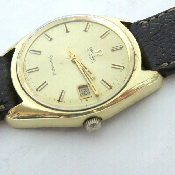 VINTAGE OMEGA SEAMASTER 24 J AUTOMATIC GOLD ON STAINLESS CAL.565 REF ...