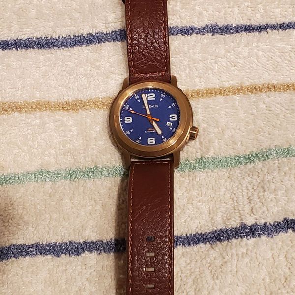 [WTS] Borealis Batial - Bronze, Blue dial, Miyota 9015, Sapphire ...