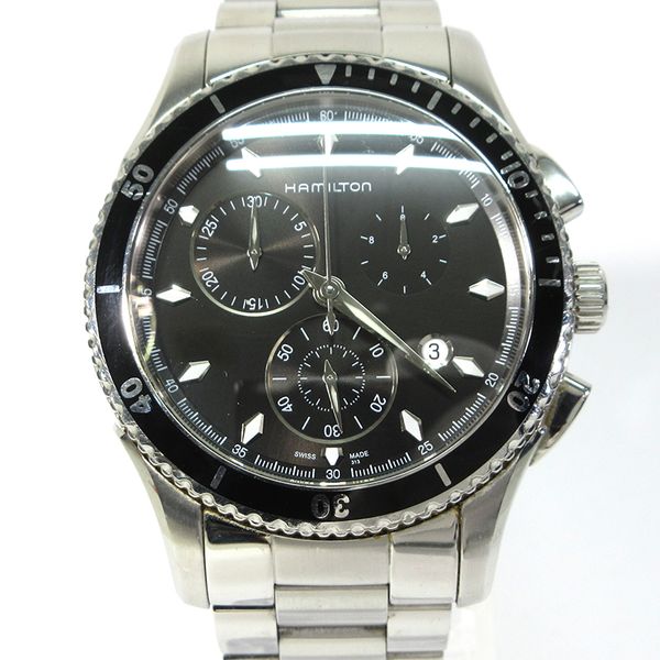 [Used] HAMILTON | Hamilton H37512131 Jazzmaster SEAVIEW CHRONO QUARTZ ...